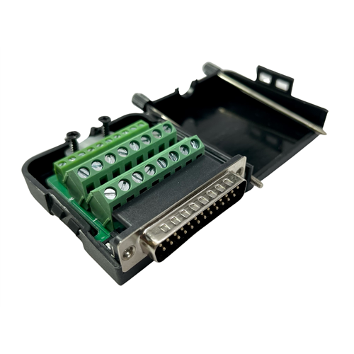 DB25 Male Screw Down Termination Connector | Ko-Hen Electronics Supply Ltd.
