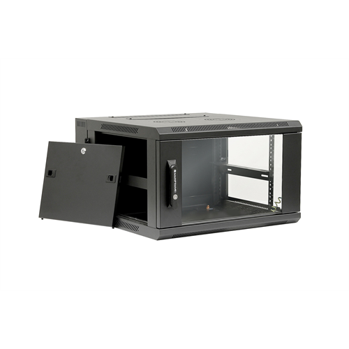 MAINFRAME Wall Mount Cabinet Double Section 6U - Black | Ko-Hen ...